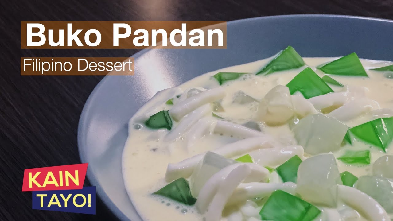 Buko Pandan | Fast and Easy Filipino Dessert - YouTube