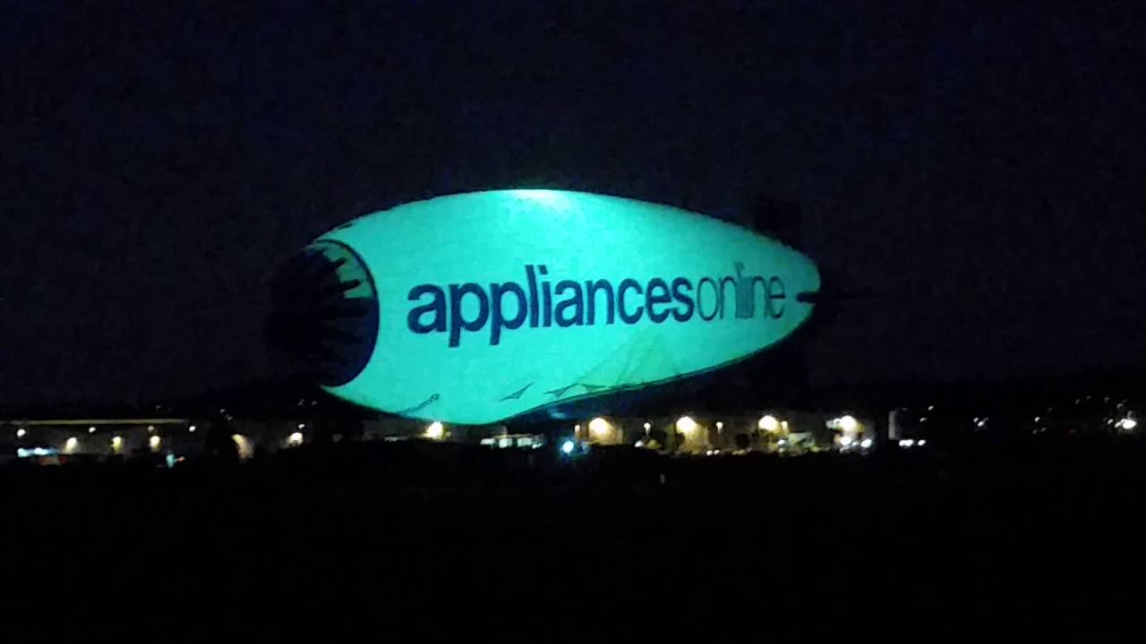 Legend Blimp - Night Shots at various airports 2015/16 - YouTube