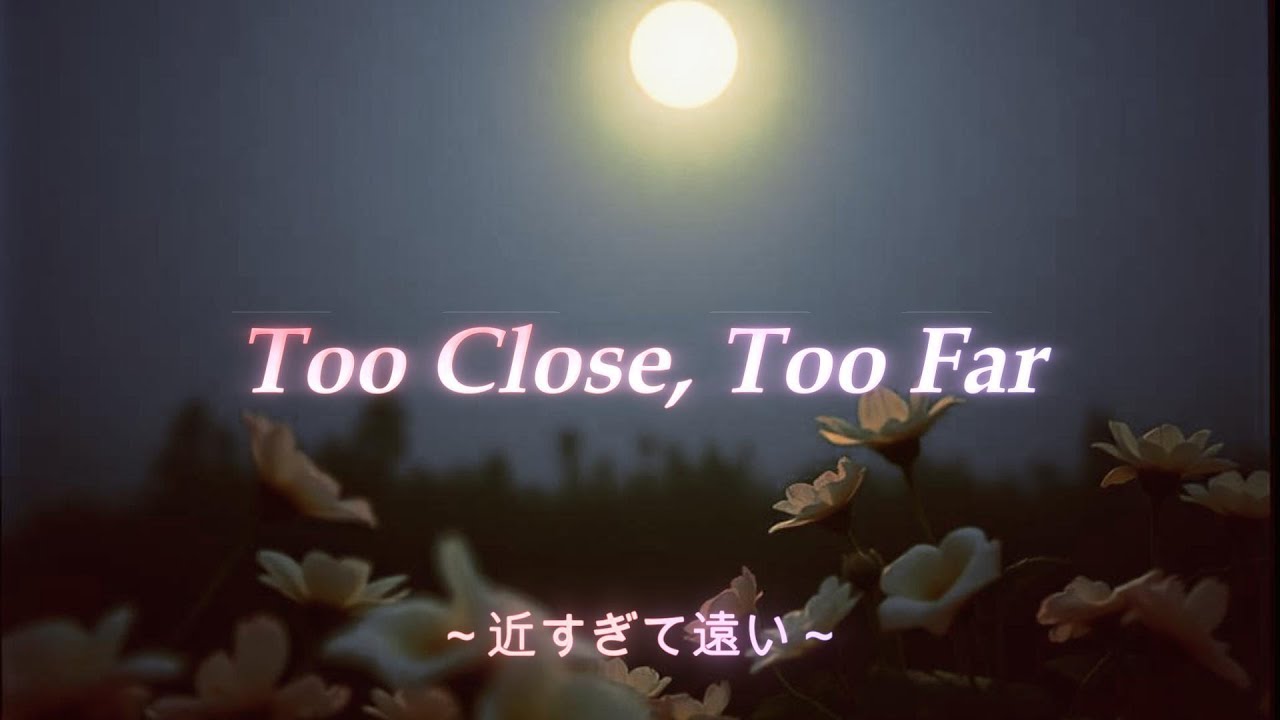 Too Close, Too Far 【オリジナル曲】 ＃tooclosetoofar #original #オリジナル曲 - YouTube