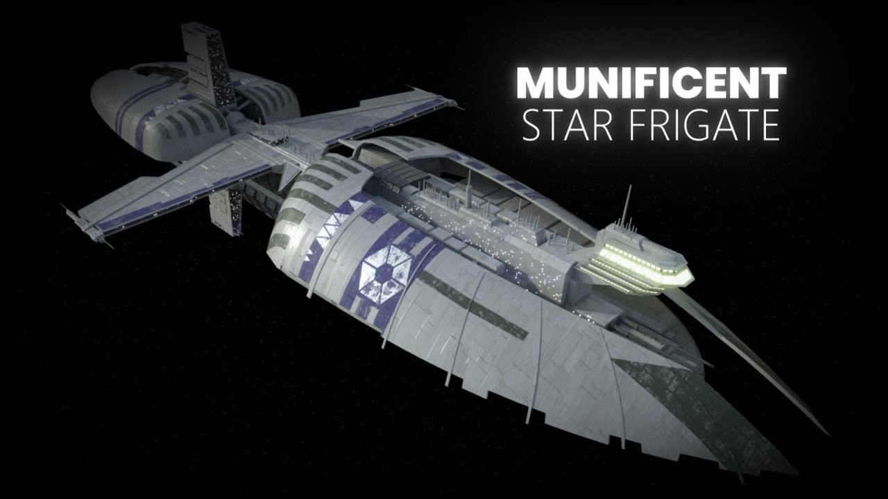 Munificent-class Banking Clan Frigate | Complete Breakdown - YouTube