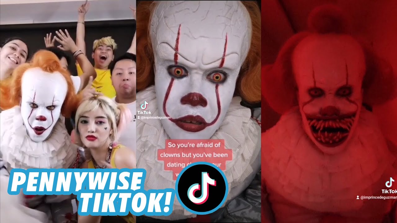 Pennywise IRL Tiktok compilation (Super Realistic!) | Prince De Guzman ...