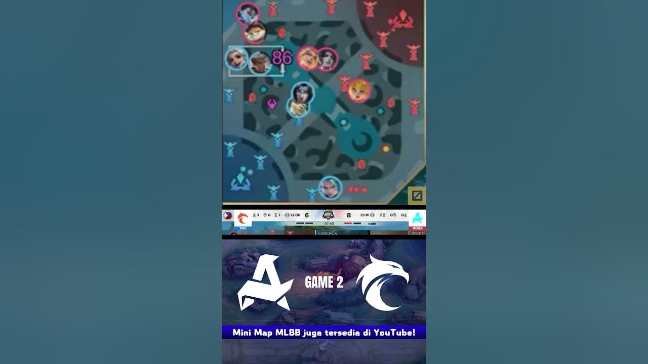[Mini Map] RORA vs TNC - Game 2 - Week 3 Day 3 - Regular Season - MPL PH S15 - YouTube