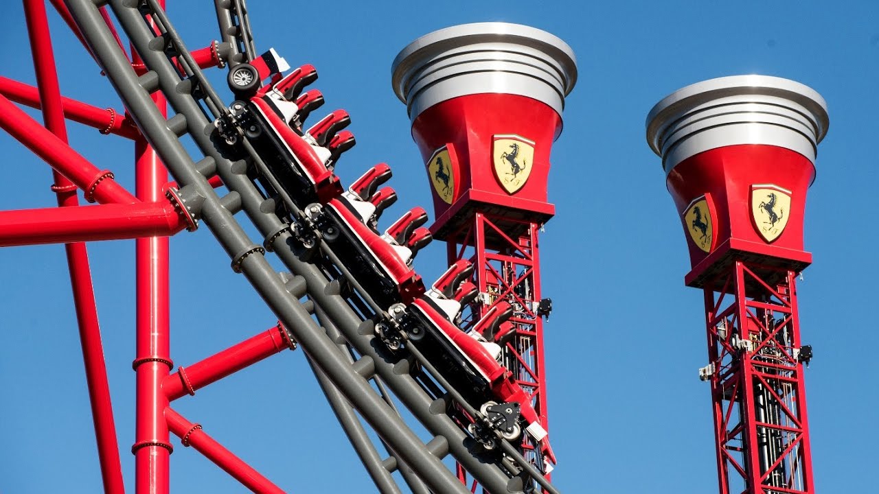 Défiez le vent avec l’excellent Red Force à PortAventura World - YouTube