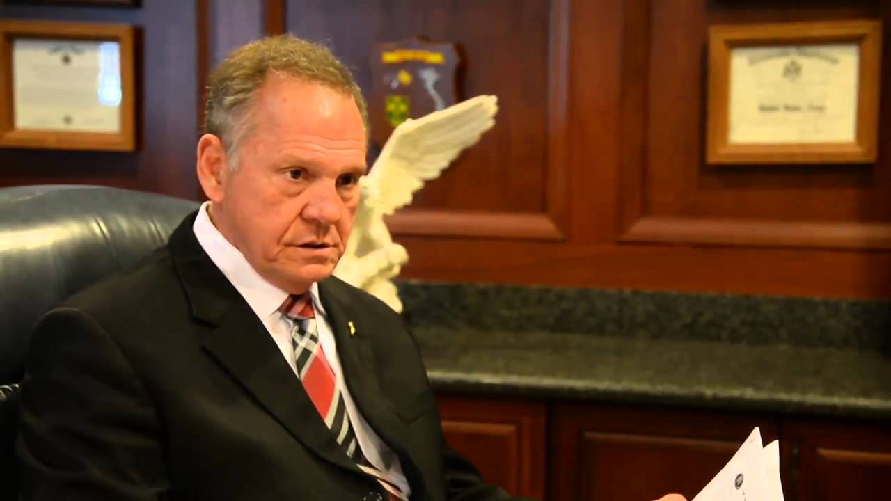 Alabama Chief Justice Roy Moore discusses the Alabama Supreme Court's ...