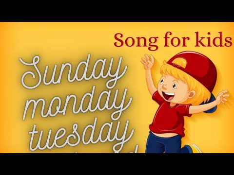 Days of the week/sunday monday /learning video for kids.@azooscreation ...
