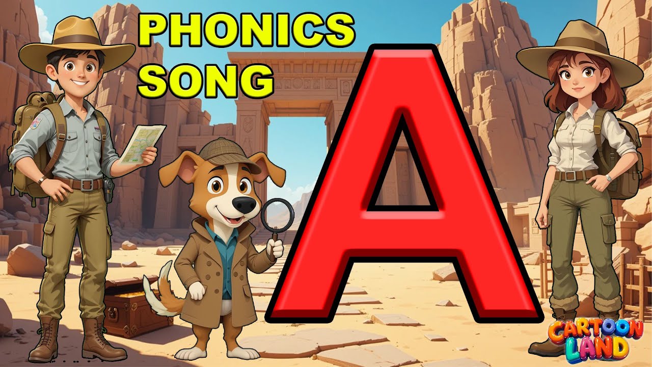 ABC Phonics Song | Letter Sounds - ABC Alphabet Songs, ABC Song ...