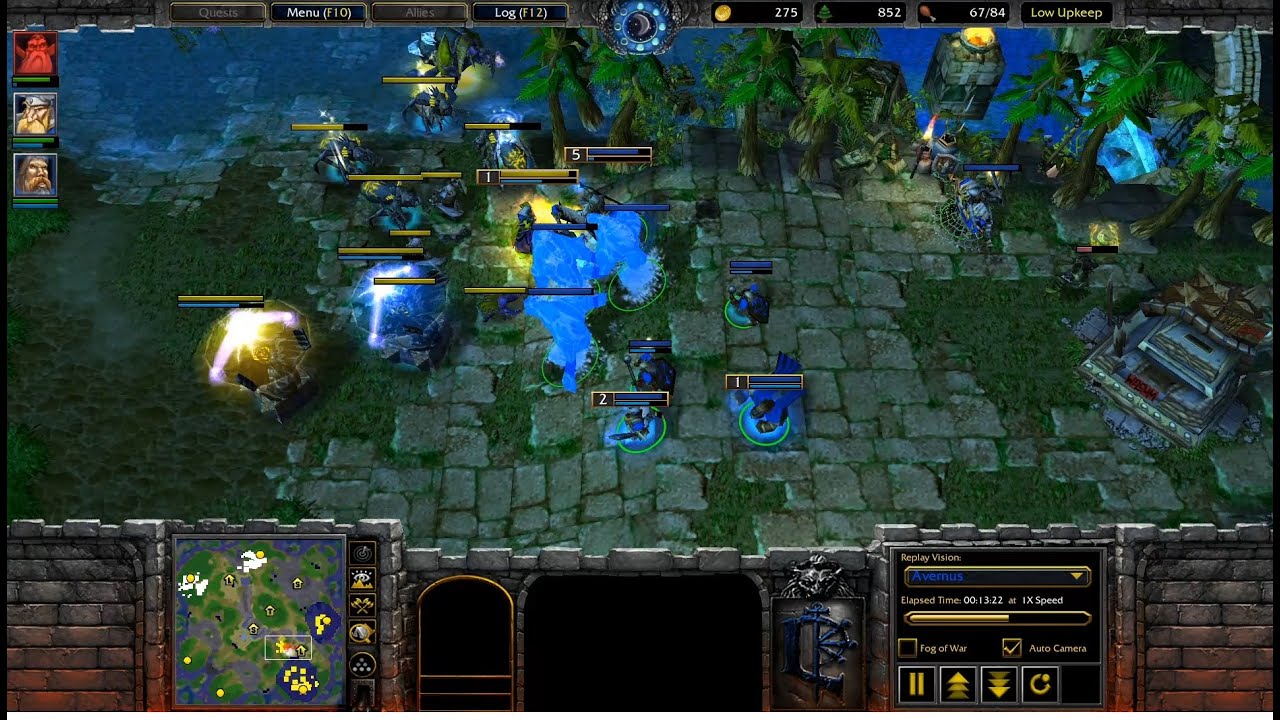 Warcraft III League 2023 Jan23 Avernus(H) v Alaster(U) Game 2 MAPS ...