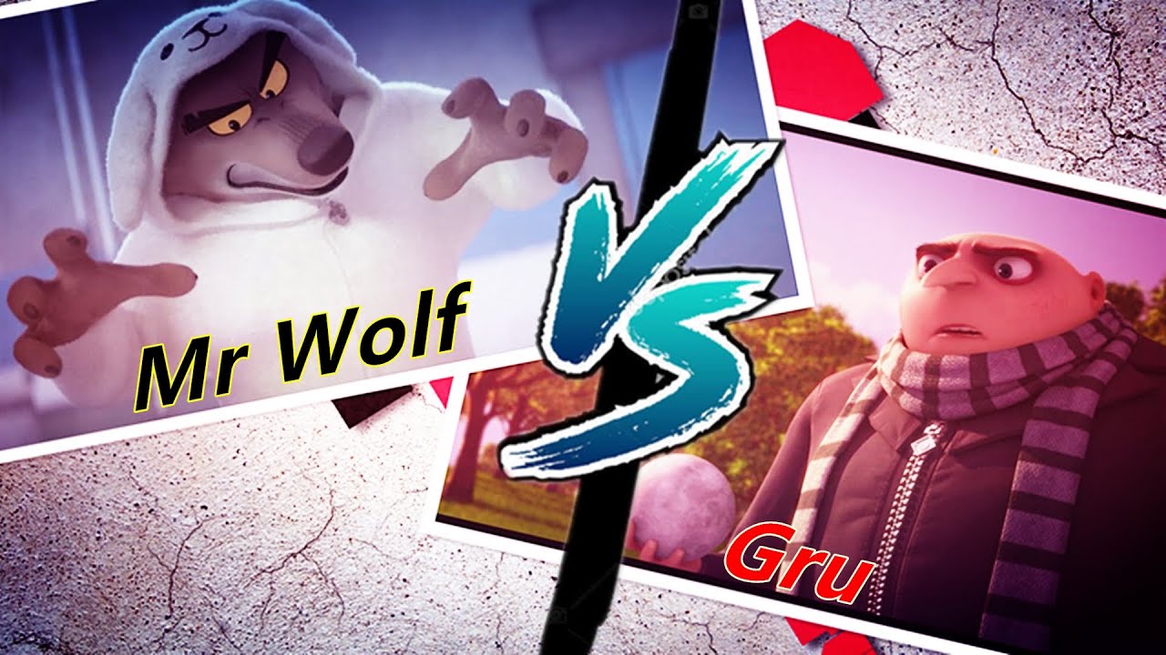 Mr Wolf🐺 vs Gru👨‍🦲 - YouTube
