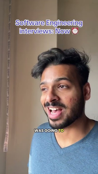 Software engineering interviews then vs. now - YouTube