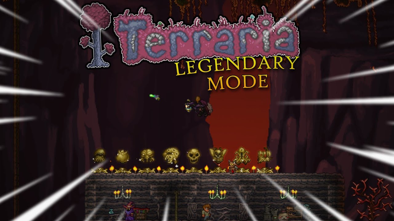 MECHDUSA TIME... | Terraria Legendary Mode Day SEVEN!! - YouTube