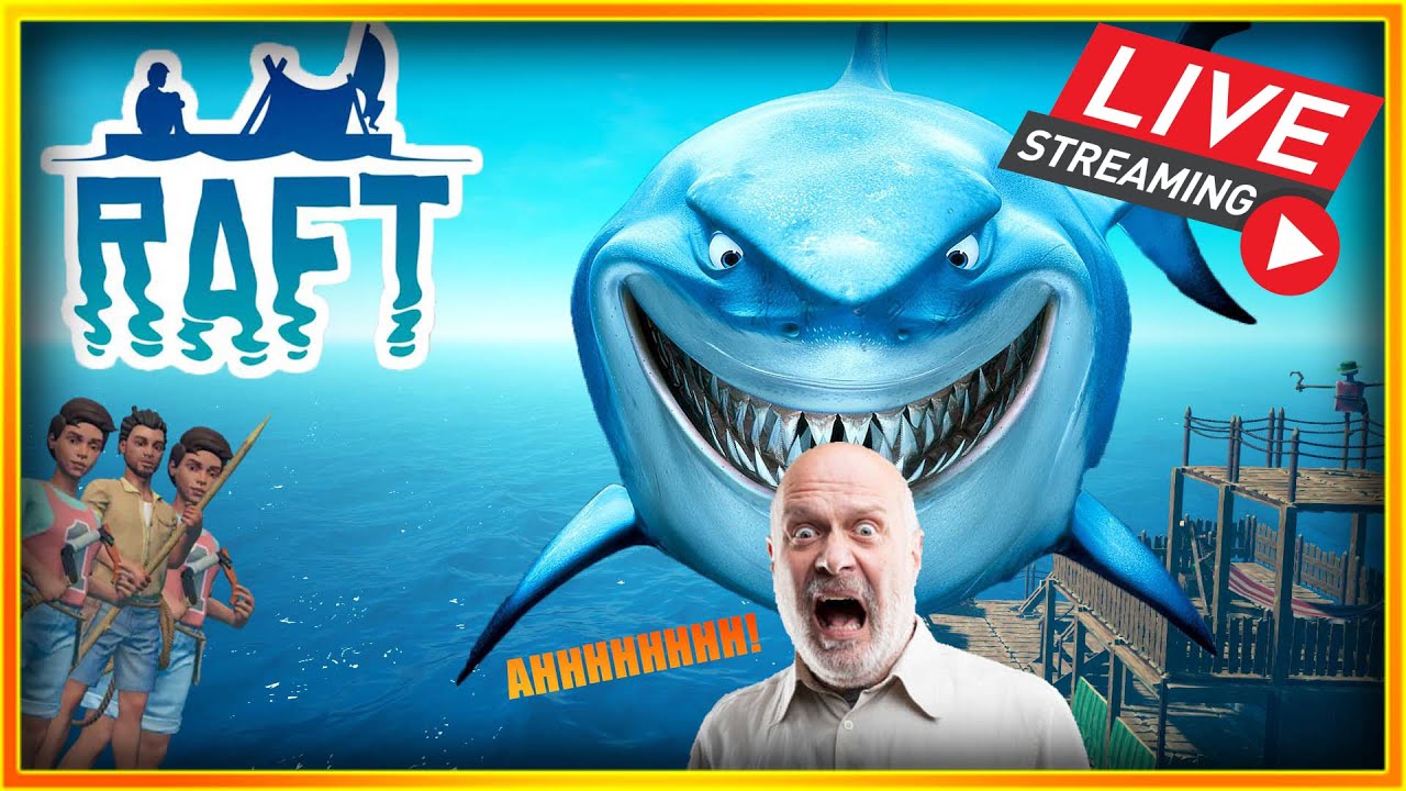 Raft Live Stream With Bsbambie Hopefully Bruce Dont Eat Us!! - YouTube