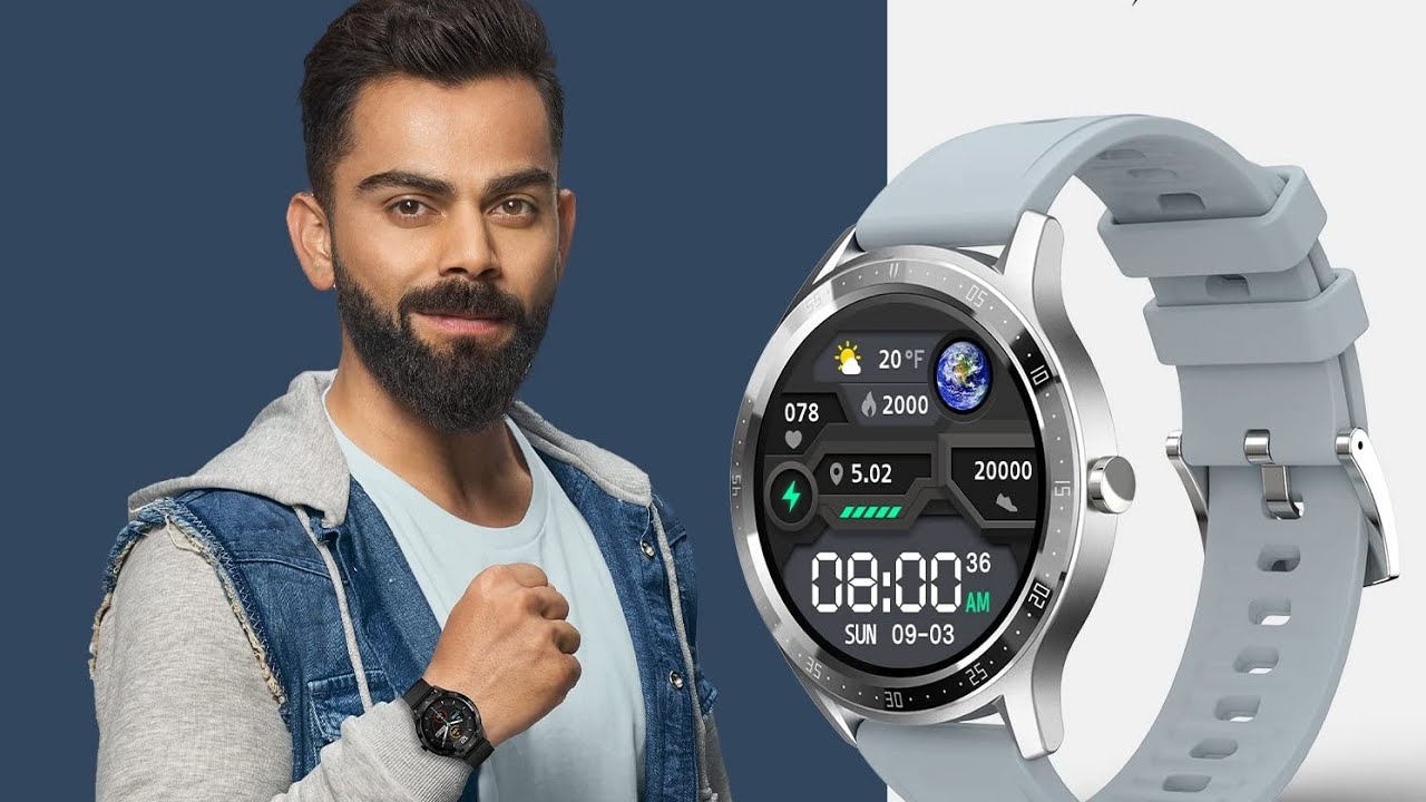 Fire-Boltt 360 SpO2 Full Touch Large Display Round Smart Watch with in ...