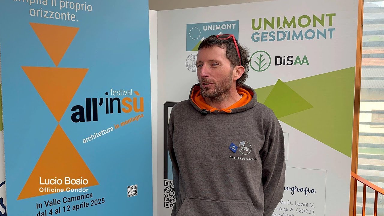 Unimont | Intervista a LUCIO BOSIO | Festival all'insù - YouTube
