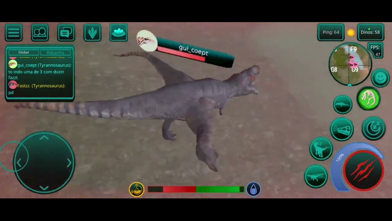 pvp de rex the cursed isle - YouTube