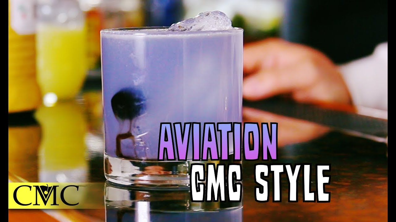 Aviation Cocktail - Drink Recipe - How We Do It! - YouTube