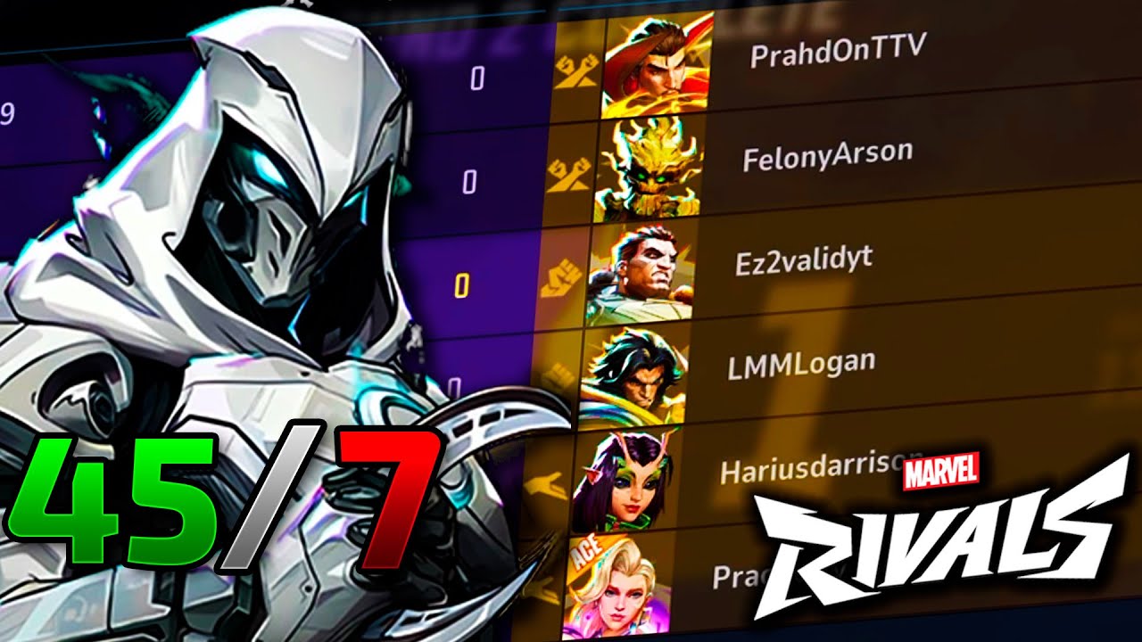 I DESTROYED 5 Lords On Moon Knight! | Marvel Rivals Ranked - YouTube