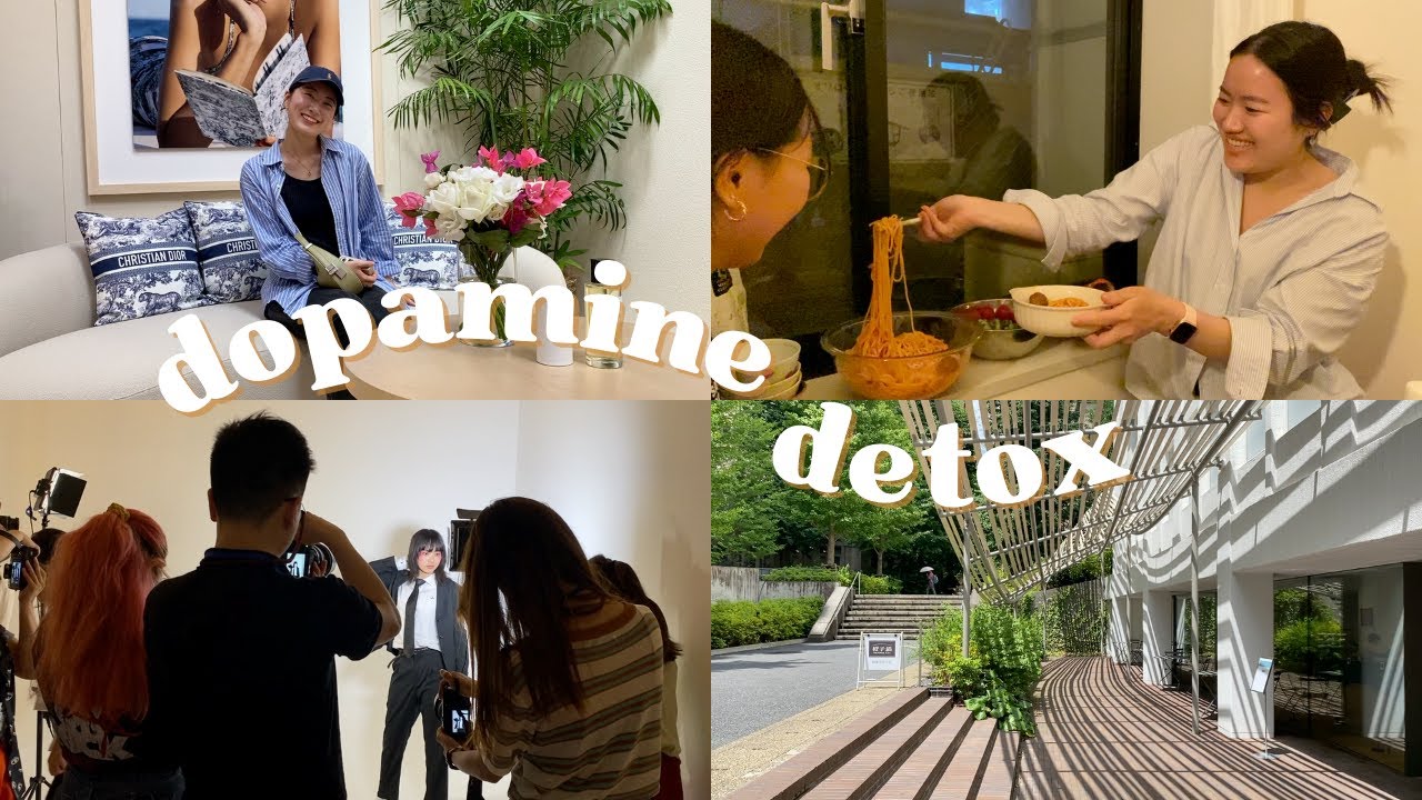 1 week dopamine detox challenge | tokyo vlogs #18 | - YouTube