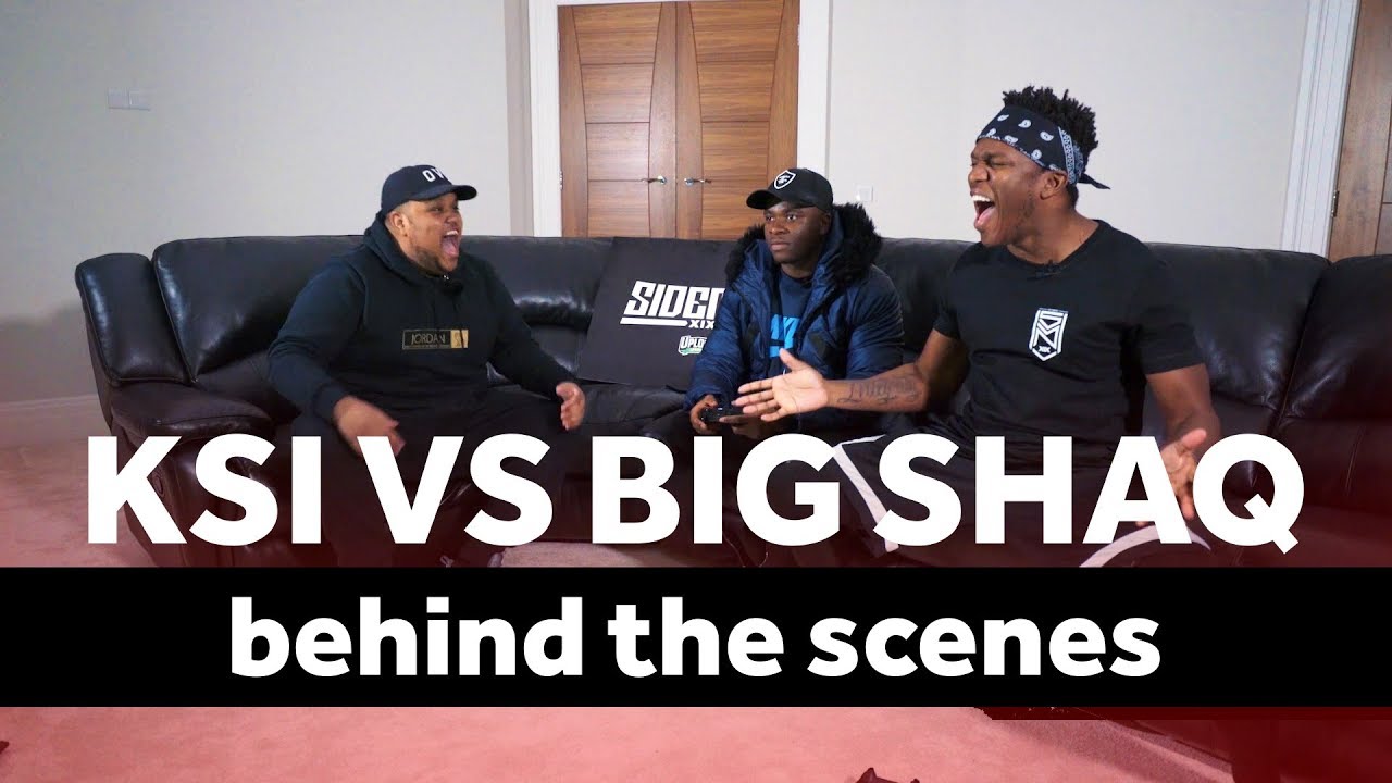 KSI VS BIG SHAQ Behind The Scenes - YouTube