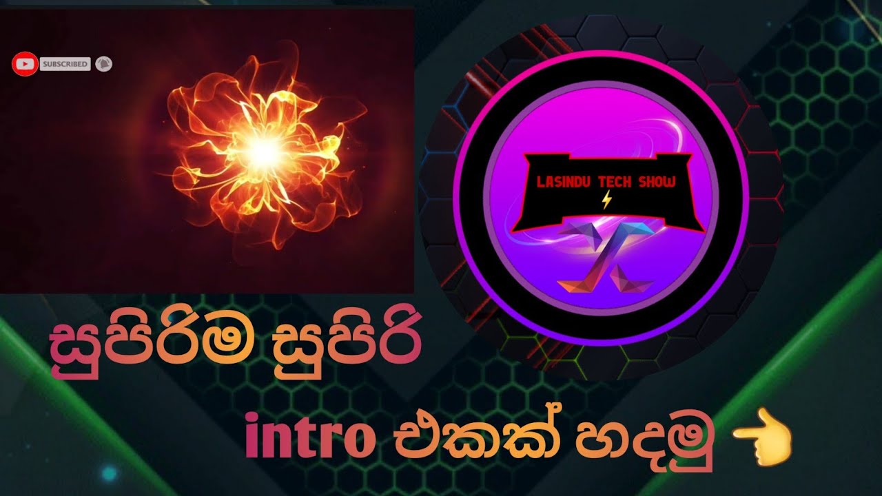 HOW to make a youtube video intro with kinemaster 👈 - YouTube