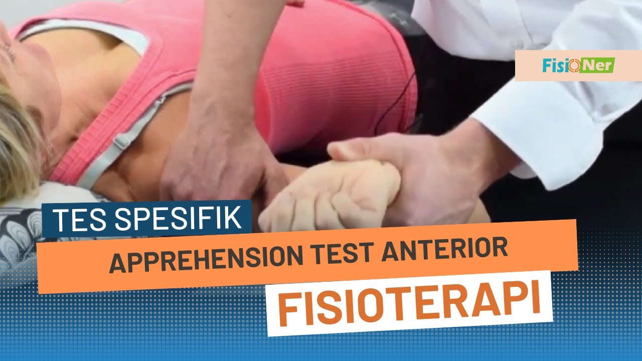 Apprehension Test Anterior - YouTube