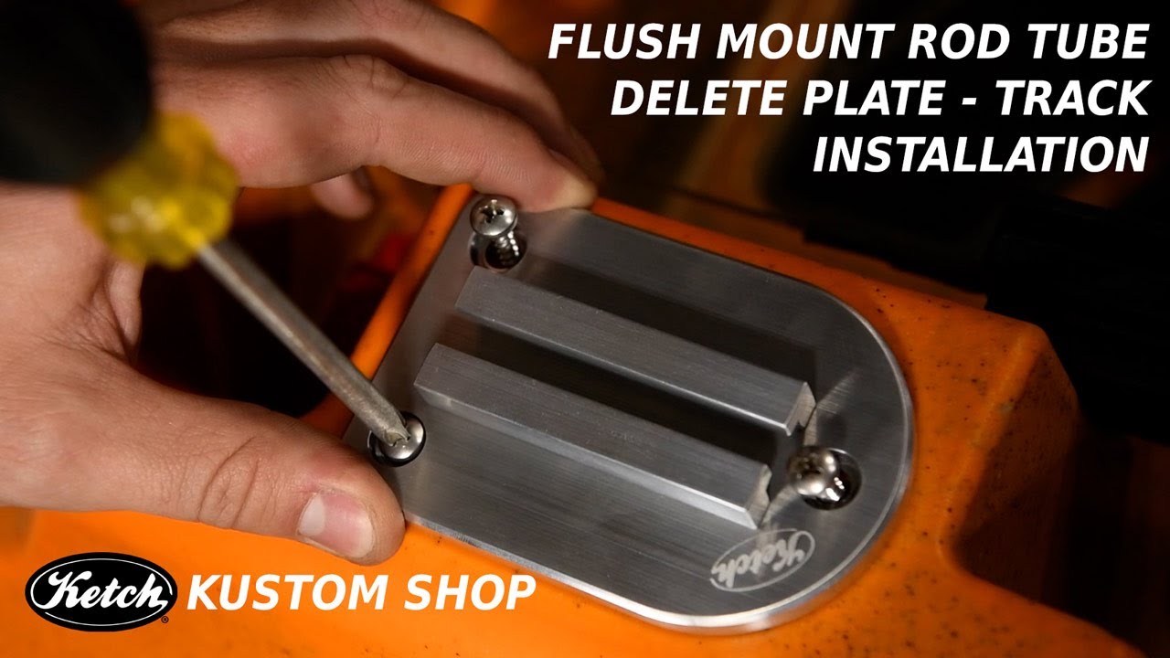 Ketch Kustom Old Town® Autopilot 120 rod tube delete plate with track ...