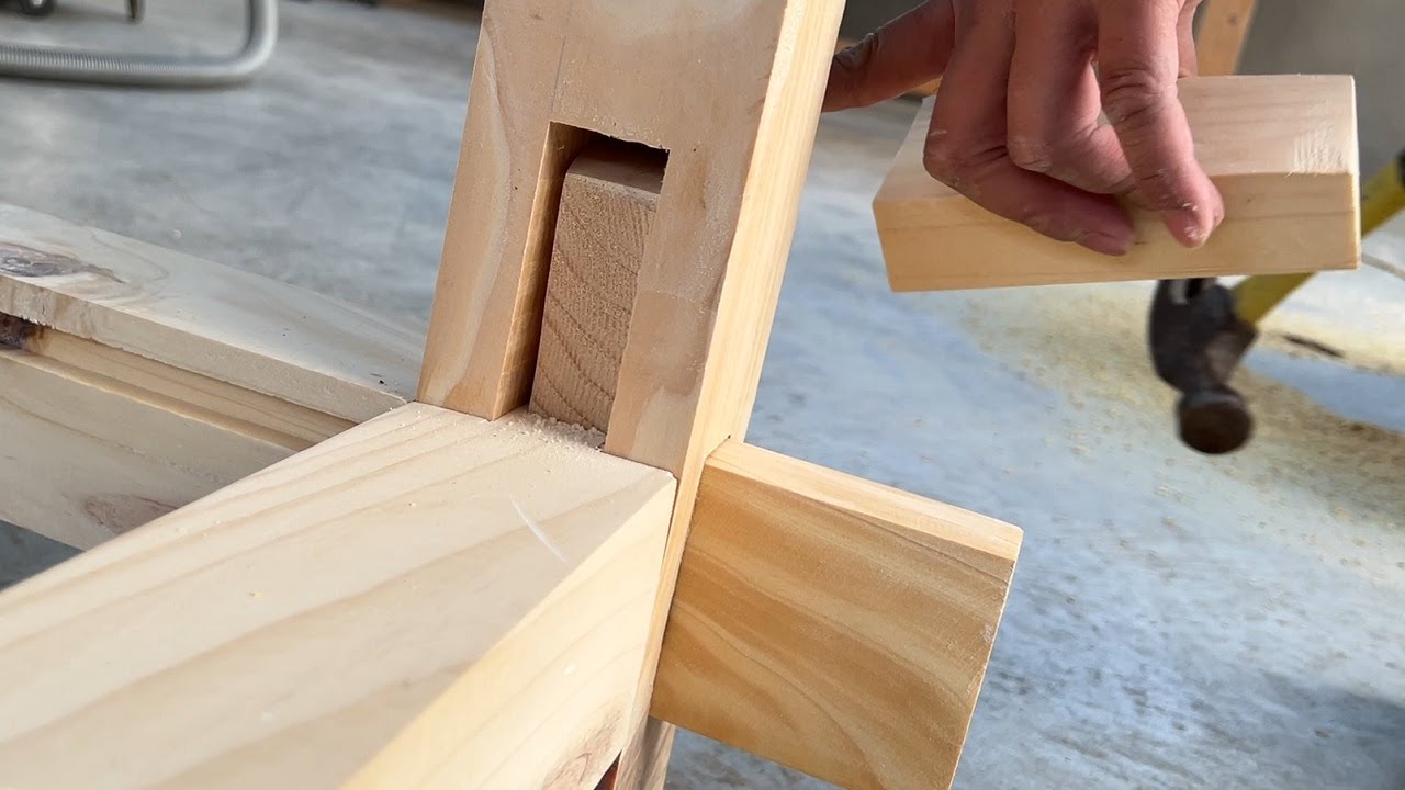 The First Giant Construction // Awesome Woodworking Project That ...