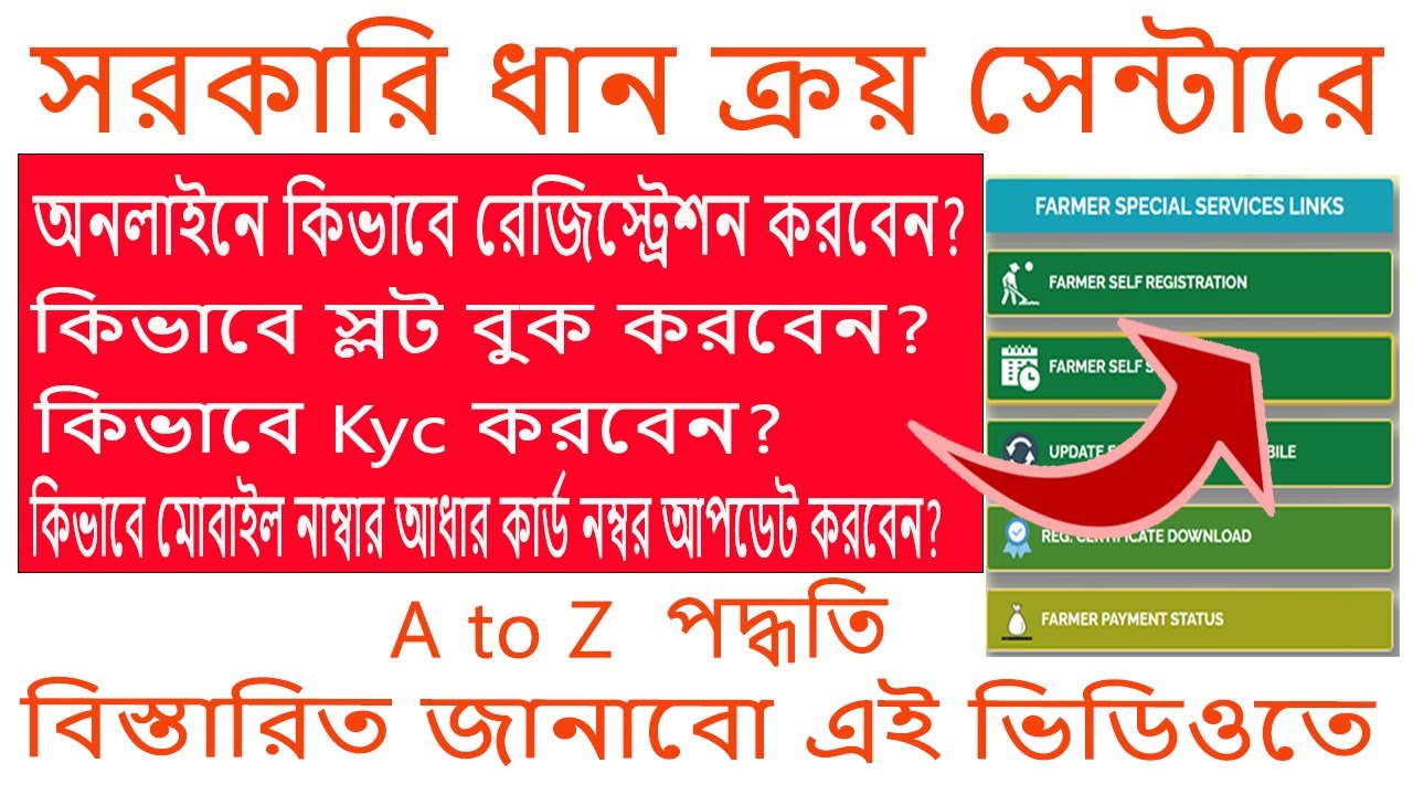 Dhan Bikri Online Registration 2022 || Paddy Procurement Registration ...