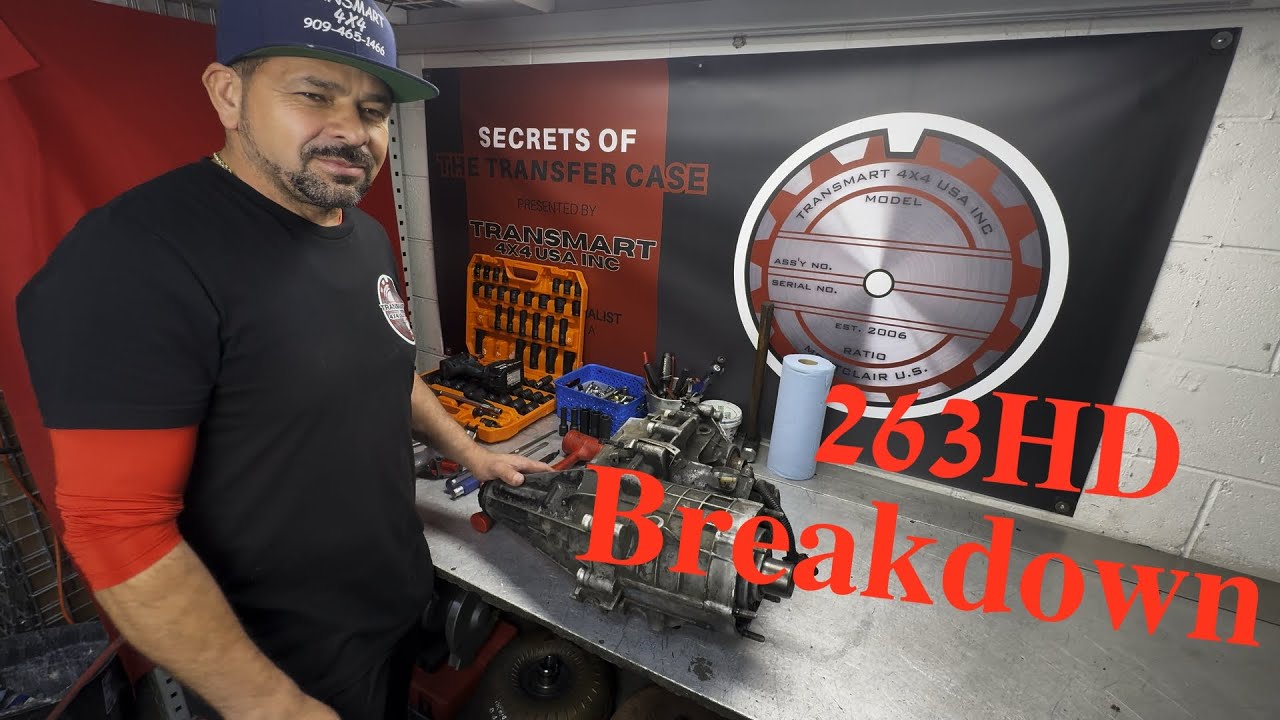 Breakdown of a 263HD Transfer Case - YouTube