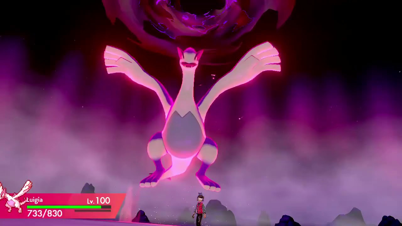 Dynamax Lugia Cry - YouTube