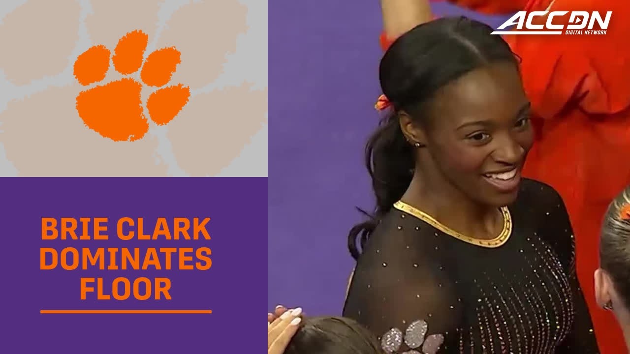Clemson's Brie Clark Peerless In Floor Performance | 2026 ACC ...