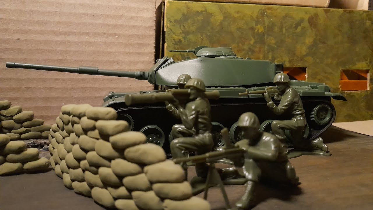 my first army men stop motion (ready to battle) - YouTube