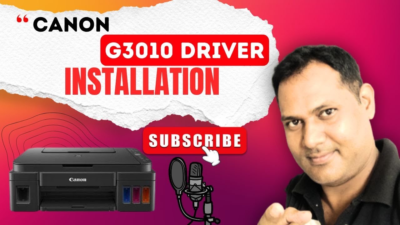 Canon G3010 Printer Driver Installation Step By Step | Canon Printer Download and Install Kaise ...