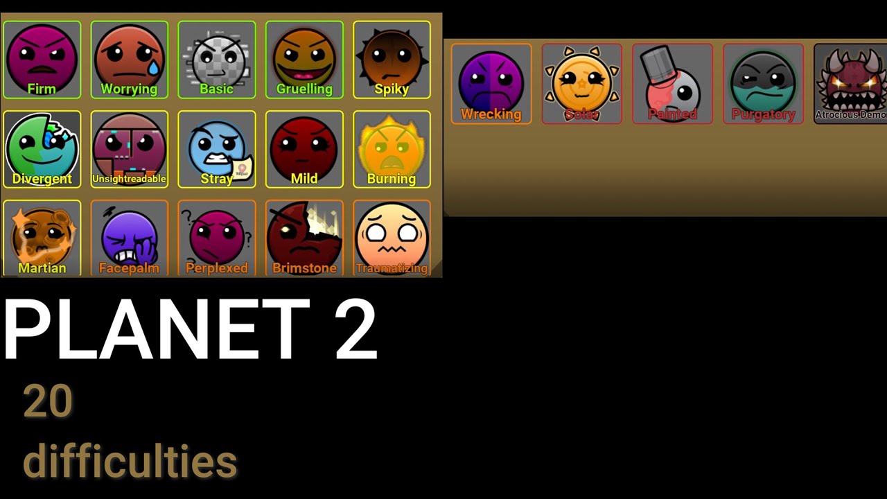 How to get all 20 difficulties in planet 2 FTDF! (W2) - YouTube