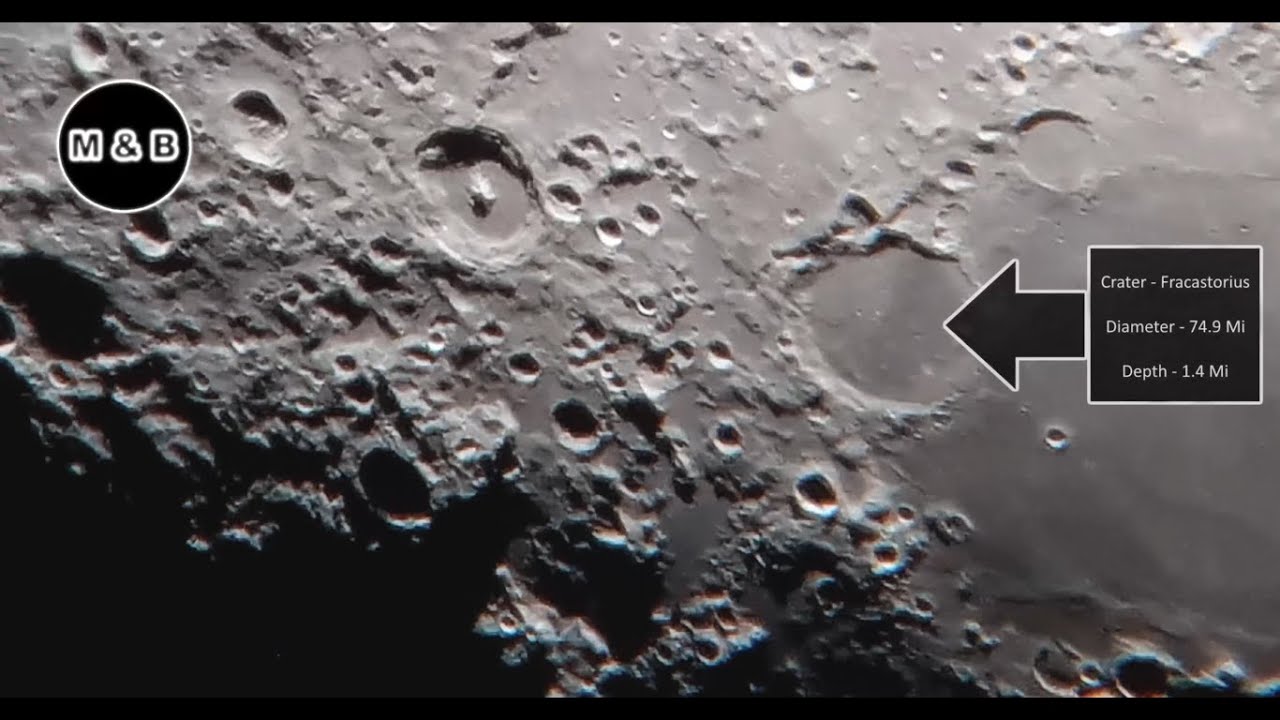 Mini Moon Tour Through my Telescope (Video) - 4K - YouTube
