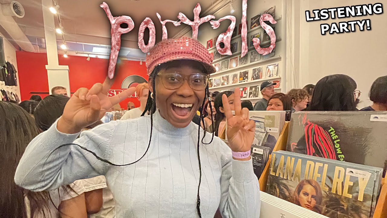 I WENT TO MELANIE MARTINEZ'S LISTENING PARTY FOR PORTALS & IT WAS ...