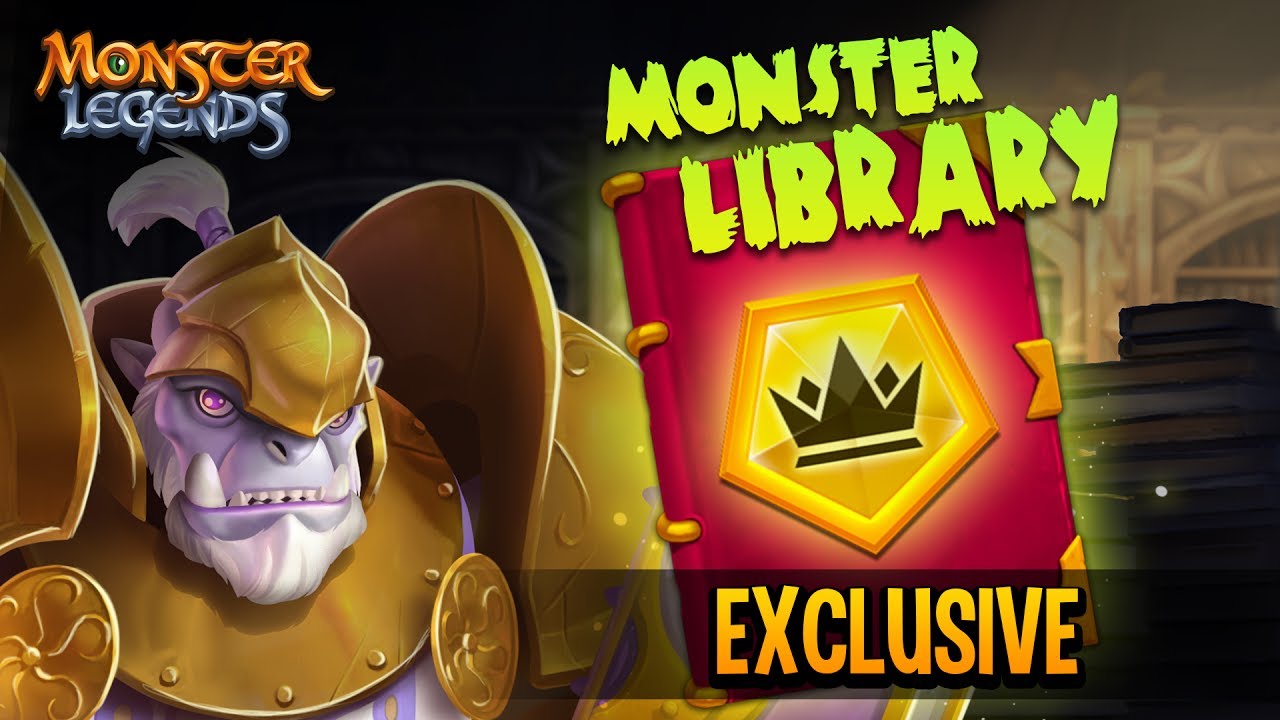 Monster Library - Exclusive book - YouTube
