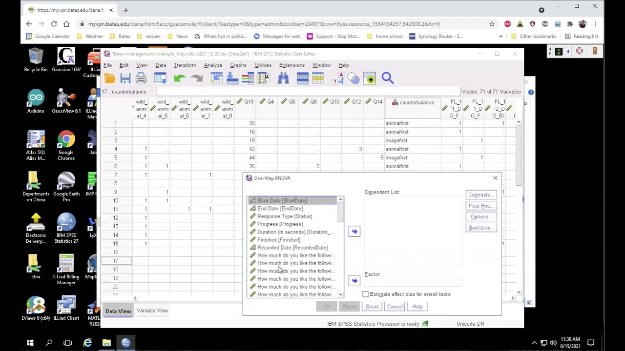 SPSS how-to: Creating a numeric variable from a string variable - YouTube