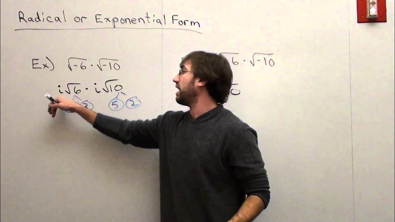 Free Math Lessons Imaginary Numbers - YouTube