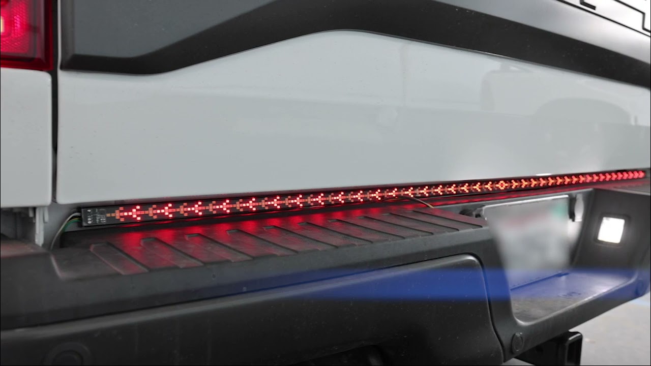 Best Triple LED Multi-Function Arrow Sequential Tailgate 60" Light Bar ...