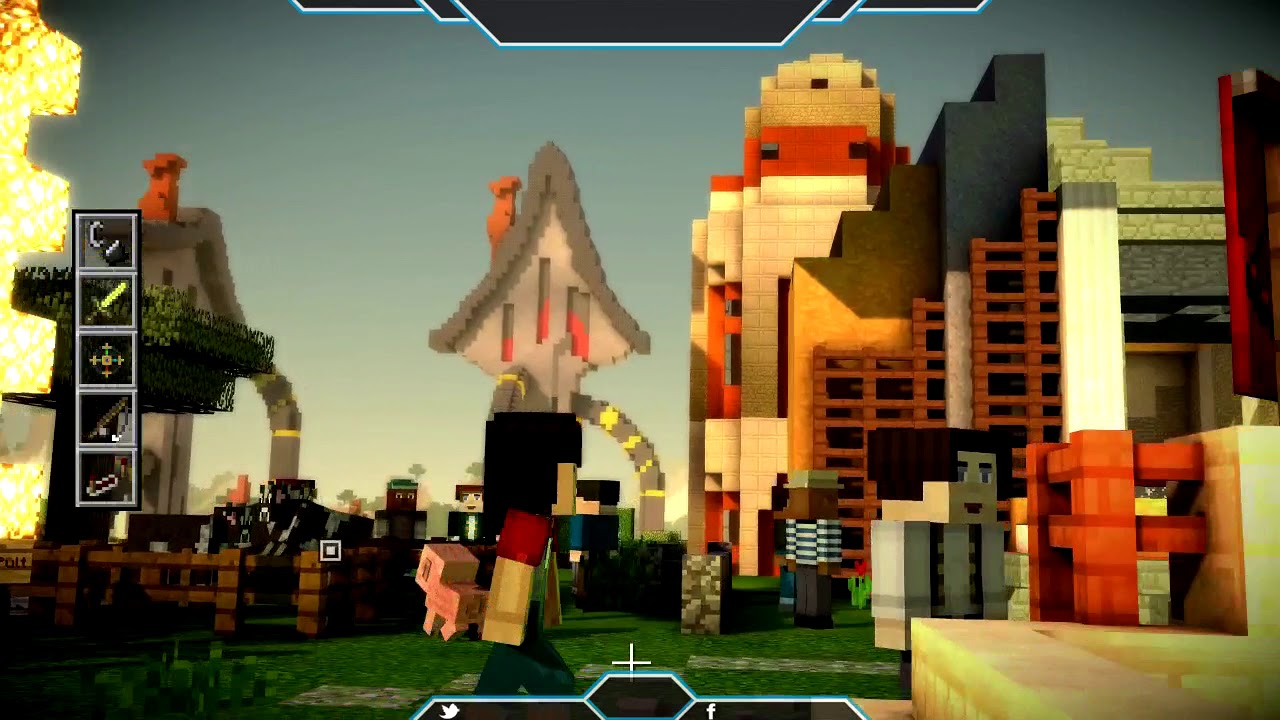 Wyatt plays Minecraft Storymode - YouTube