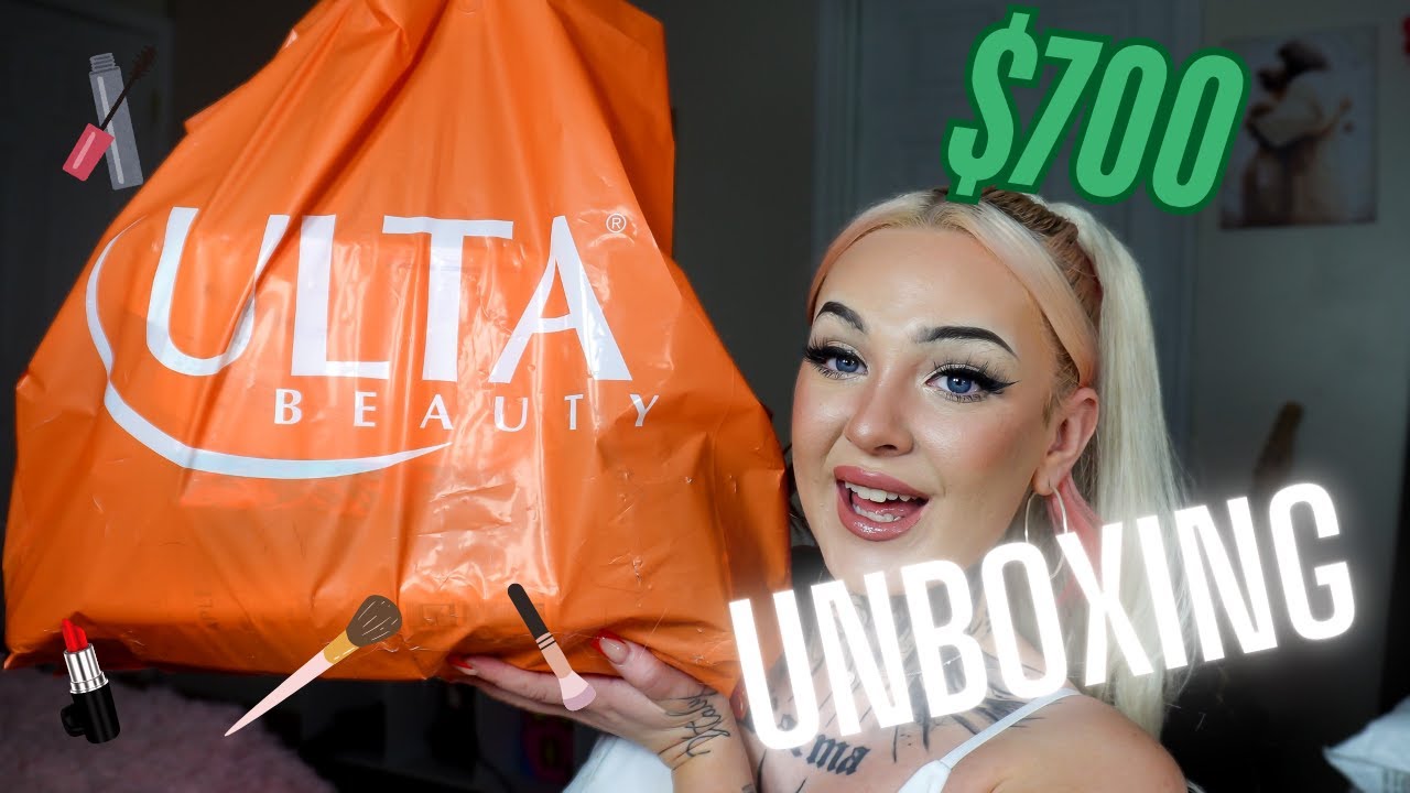 everyday essentials unboxing $700 ULTA shopping spree + chit chat vlog ...
