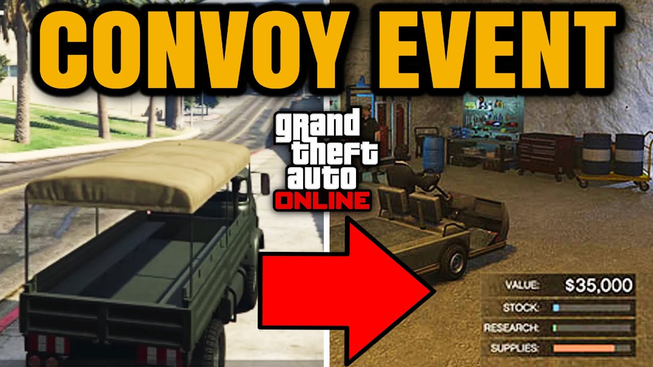 GTA Online: NEW Finders Keepers Convoy Event! - (How It Works & More ...