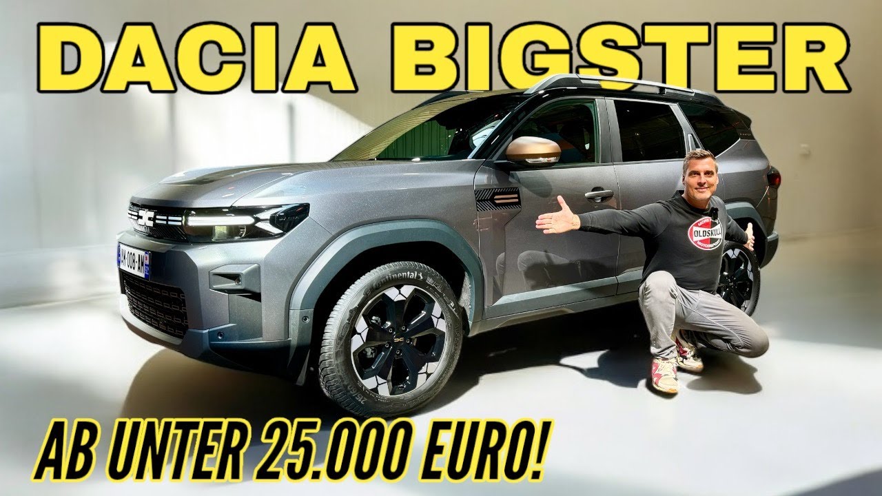 DACIA BIGSTER: Das ist der XL-Duster als Extreme 4x4! | Check | Preis ...