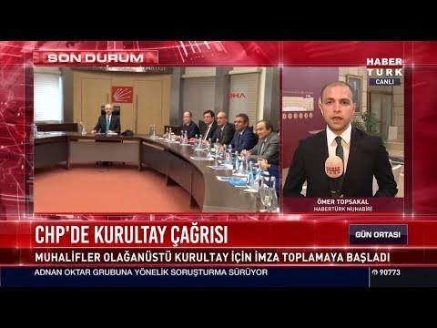 CHP'de Kurultay çağrısı
