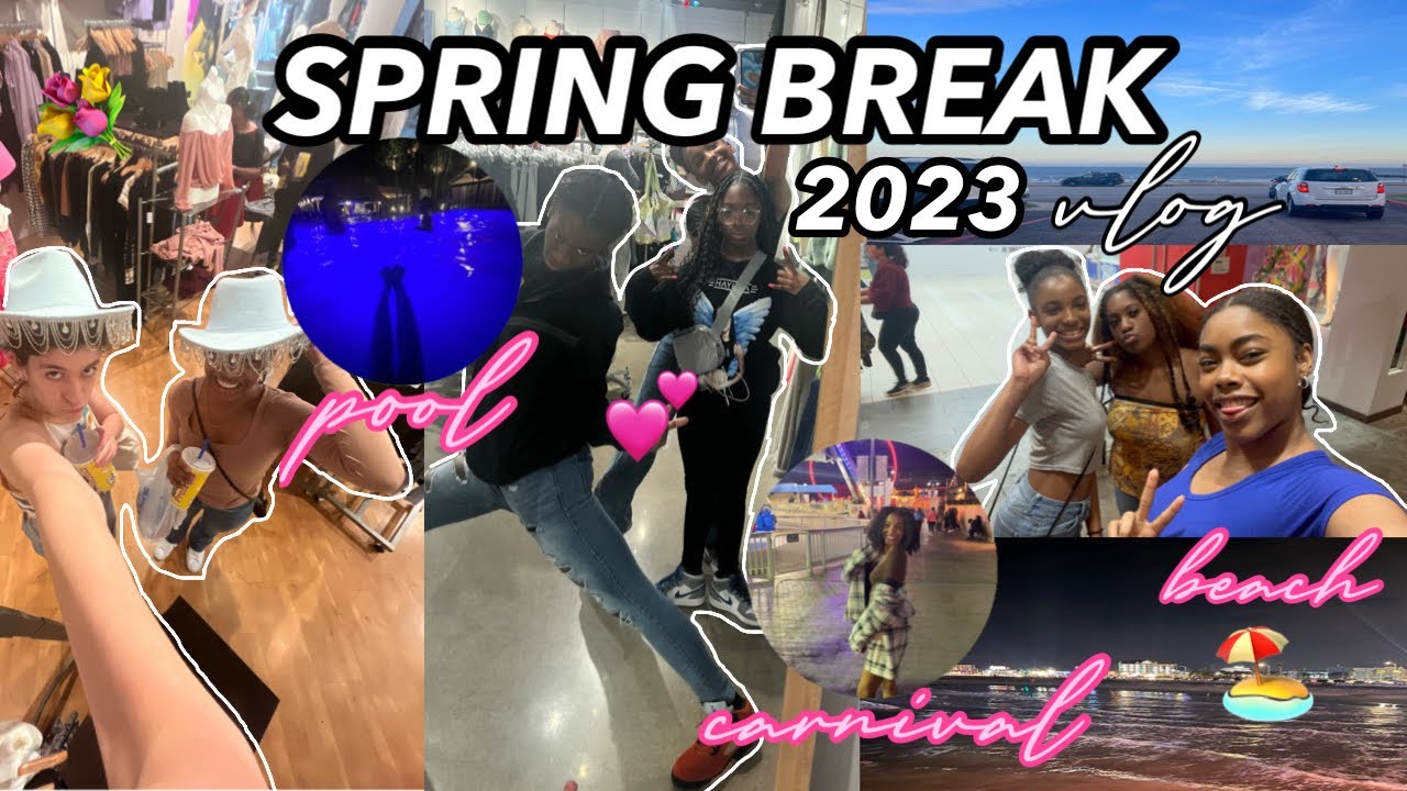 SPRING BREAK week in my life!! - YouTube
