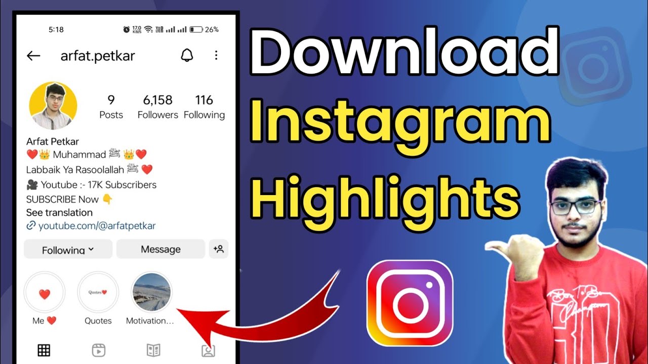 How To Download Instagram Highlights 100% Working | Save Instagram ...
