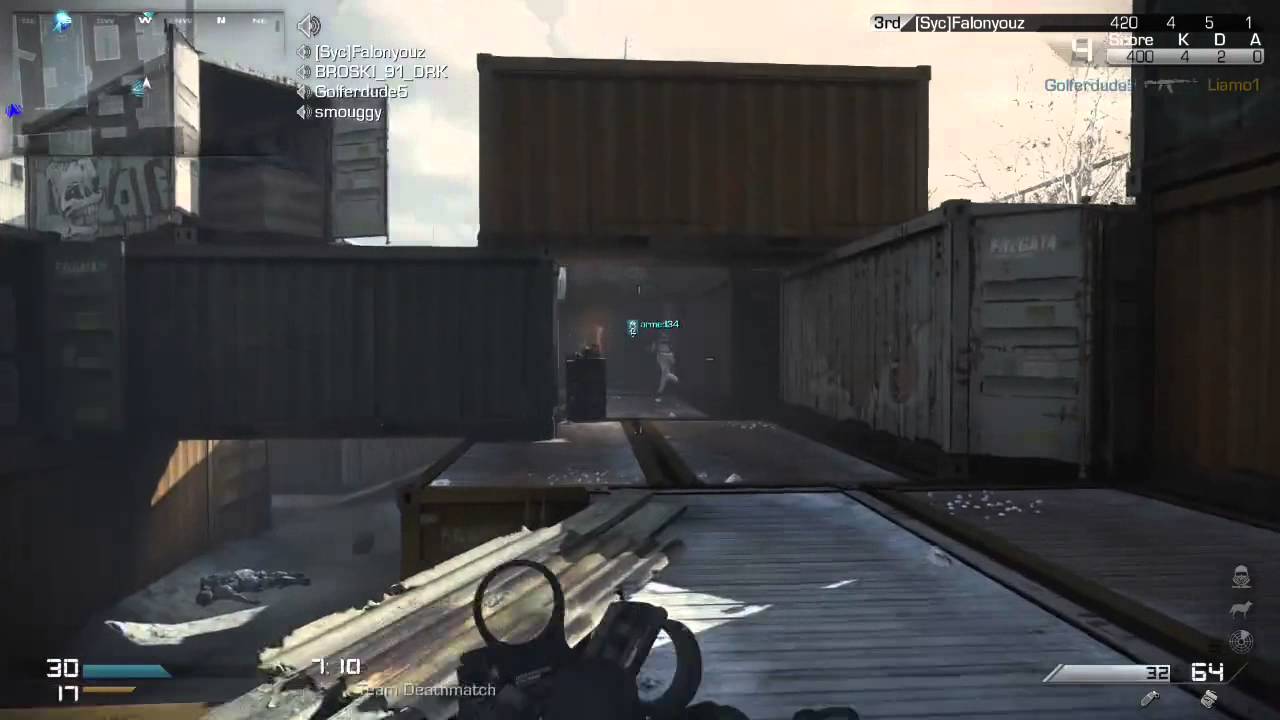 Call of Duty: Ghosts "Freight" (PS4 Gameplay) - YouTube