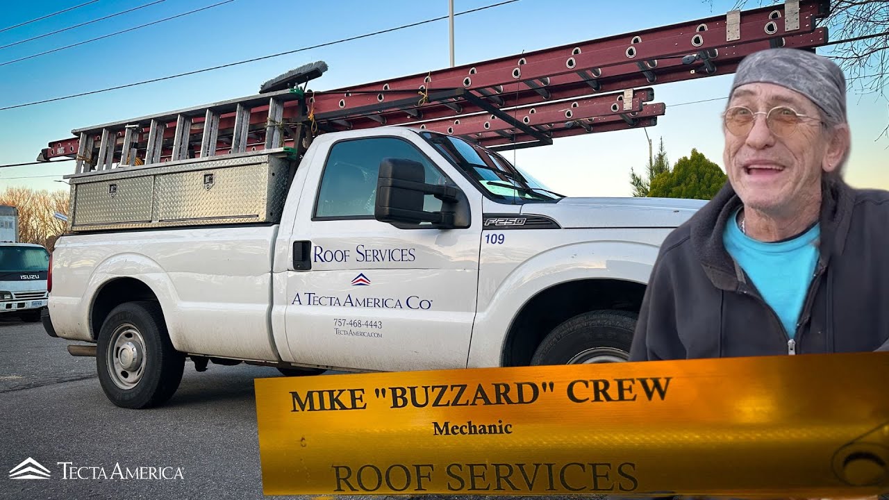 Mike "Buzzard" Crew | Roof Services of Virginia Beach - YouTube