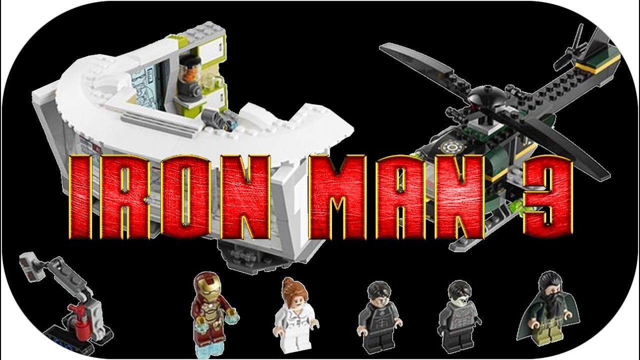 LEGO 76007 Iron Man Malibu Mansion Attack LEGO Iron Man 3 Marvel Super ...