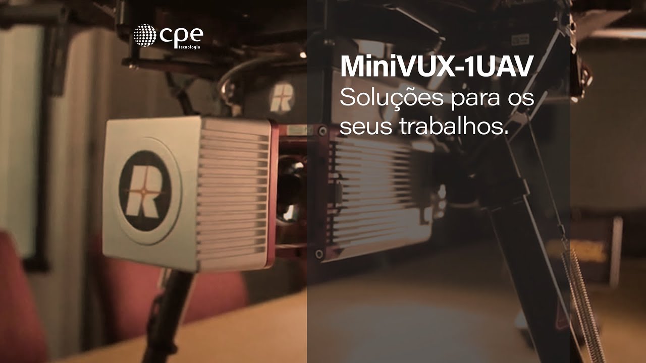 MiniVUX-1UAV - Soluções para seus trabalhos - YouTube